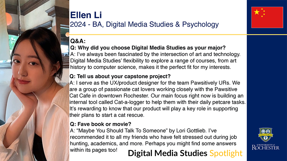 Student Spotlights : About Us : Undergraduate Program in Digital Media ...